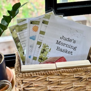 Seasonal Morning Menu Covers Morning Time Binder Covers - Etsy