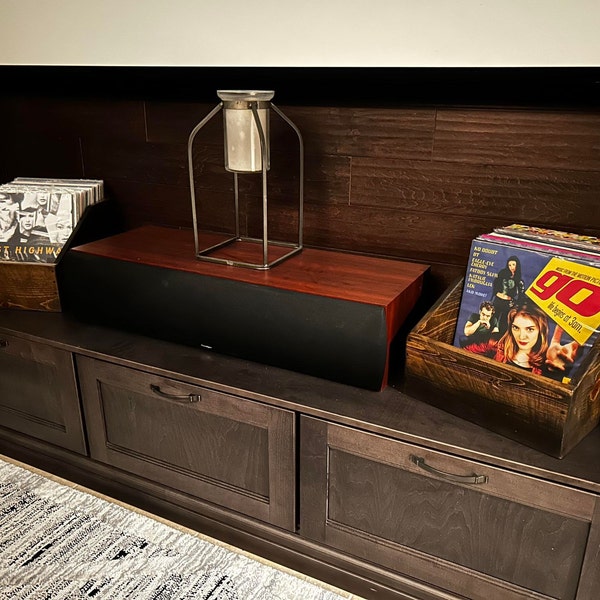 Vinyl Record Storage Cube Stackable Record Crate Record Player Stand ...