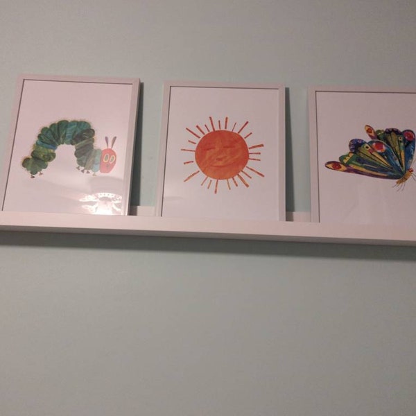 The Very Hungry Caterpillar Printable Wall Art, Nursery Wall Decor ...