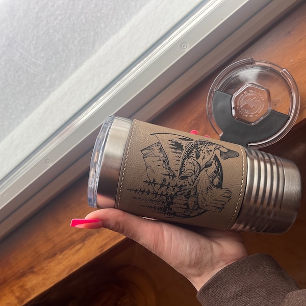 Men's Leather Bifold/trifold Hunting Wallet With Flip ID Display ...