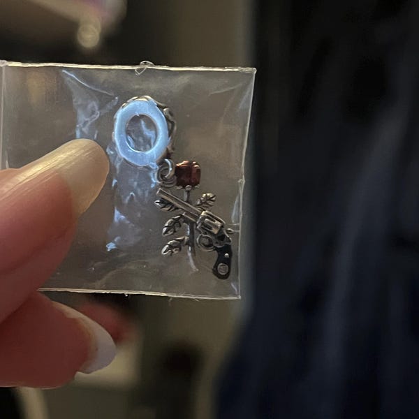 Egyptian Ankh Bastet Dangle Charm - 925 Sterling Silver With CZ ...