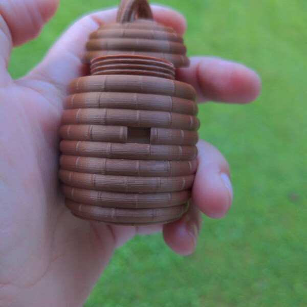 Pinecone Geocache Container Ready to Hide Waterproof Log - Etsy