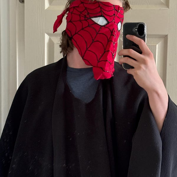 Webslinger Spiderman Patrick Ohara Mask (cowboy Spiderman) From Across ...