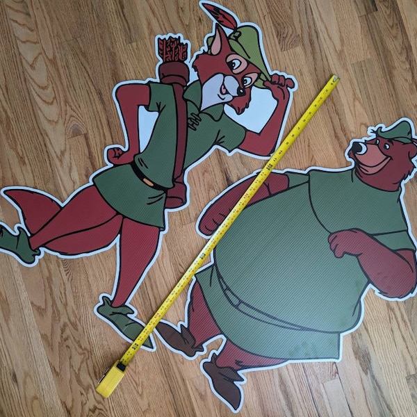 Robin Hood Party Decor Cutouts, Robin Hood Birthday Party Decor ...