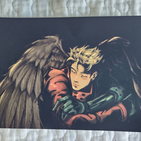 TRIGUN Vash Angel Print - Etsy
