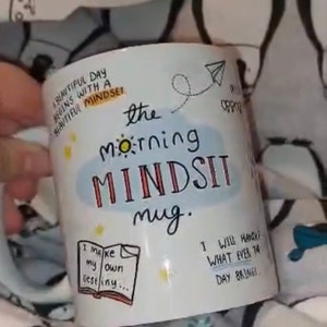 The Morning MINDSET Mug Mental Health, Mindset, Law of Attraction ...