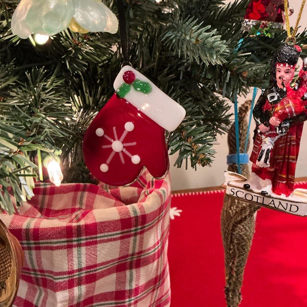 Multi-colored Shapes-garden Stake, Fused Glass - Etsy