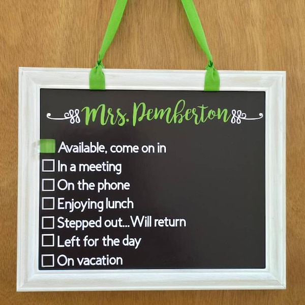 Office Door Sign,stepped Out Sign,we Will Be Back,office Closed Sign ...