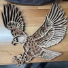 Eagle Model Multi Layer Mandala Laser Cut File, Commercial Use, Wall ...