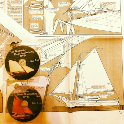 Vacationer DIGITAL Sailboat Plans Stevenson Projects DIY - Etsy