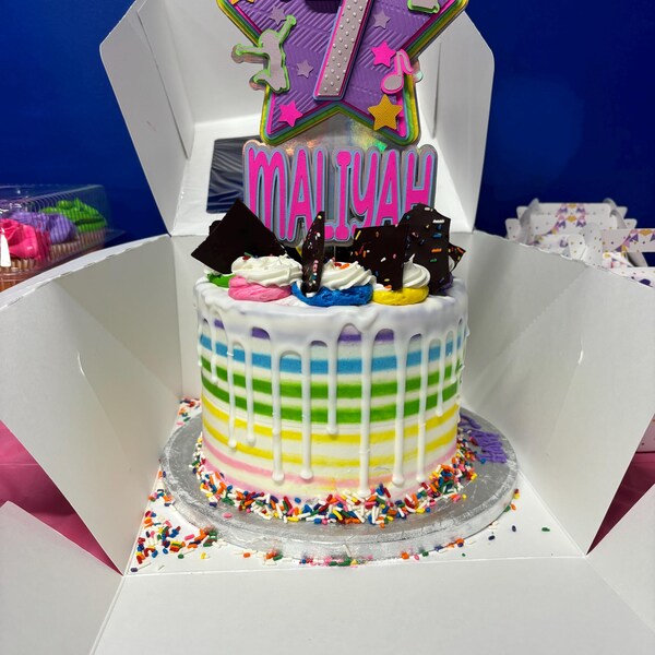 Shaker Cake Topper | Poke Mon Topper | Custom Topper | Birthday Topper ...