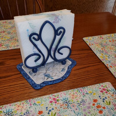 Flowers Shabby Chic Cute Mug Rug Coaster 5 X 5 Whimsical Quilted ...