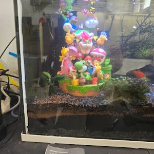 Mario Aquarium Decor - Etsy