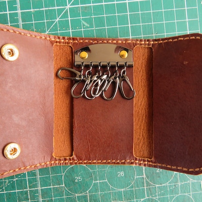 Leather Bell Key Case PDF Template Set No.27 Digital - Etsy