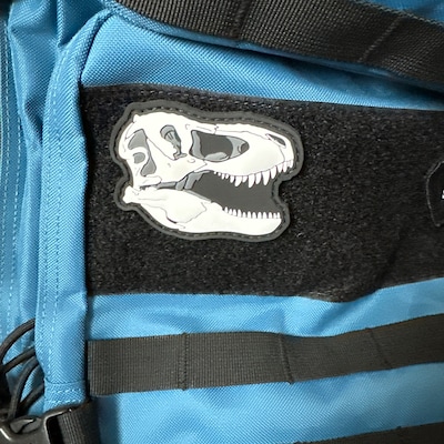 Dinosaur Skulls Carnivores Stickers Jurassic Fossil Bones Holographic ...