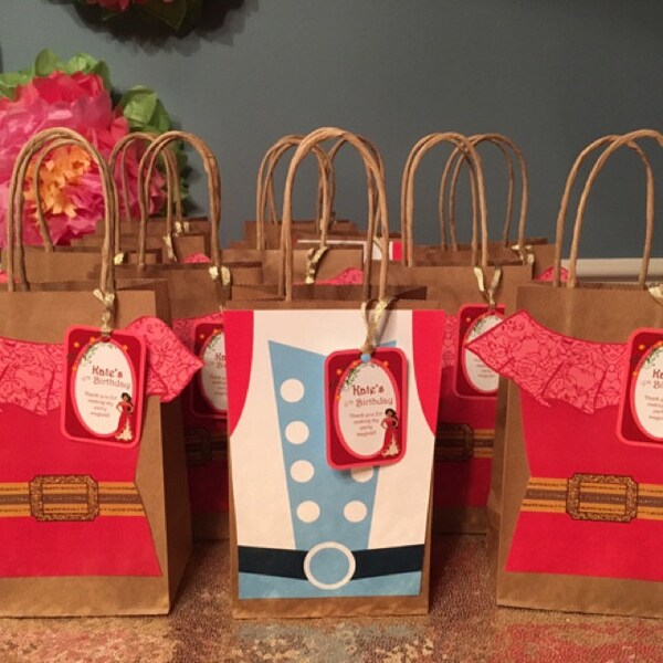 Elena of Avalor Themed Party CUSTOMIZABLE Favor Tags Gift Tags Thank ...