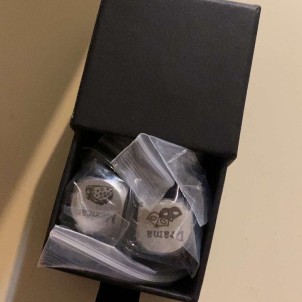 Personalized Date Night Dice - 2 Set of Dice - 10th Anniversary Gift ...