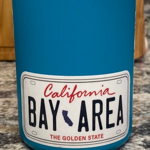 650 Bay Area Code VINYL STICKER - Etsy