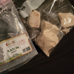 1kg Kalaba Marble Chalk Kaolin Calabar-edible Clay - Etsy