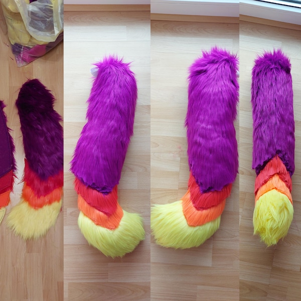 DIGITAL Digitigrade Bodysuit Pattern for Fursuits - PDF Download - Etsy