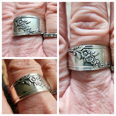 Mini Spoon Ring CESA Made From the Franklin Mint - Etsy
