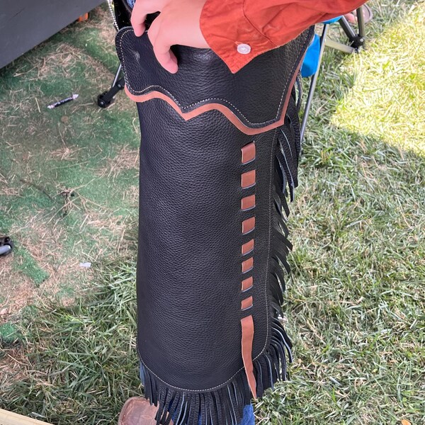 Custom Made Hair on Hide Kid's Chaps/ Youth/ Toddler/new Leather / R ...
