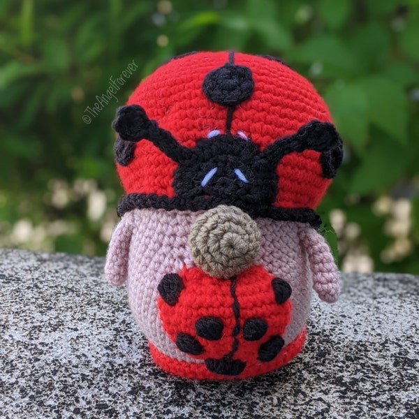 Crochet Garden Gnomes Pattern Bundle PDF – Butterfly Gnome, Caterpillar ...