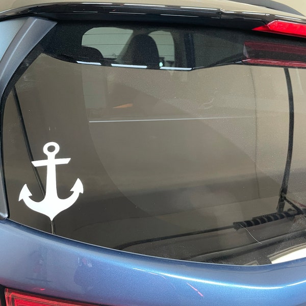 Anchor Decal, Anchor Sticker, Vinyl Decals, Car Decal, Phone Decal ...