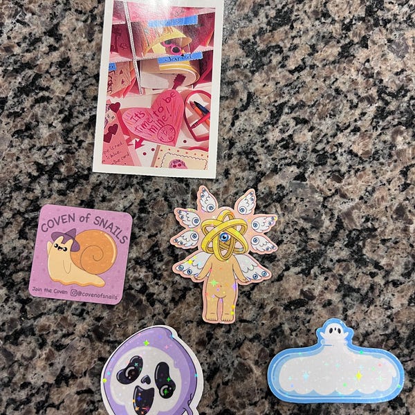 Biblically Accurate Sonny Angel Iridecent Sticker~ Vinyl Sticker~ Sonny ...