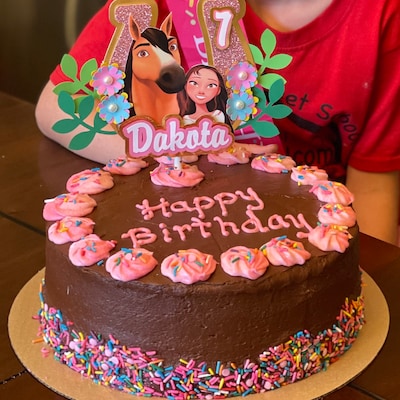 Spirit cake topper, spirit party, spirit birthday, custom spirit, lucky ...