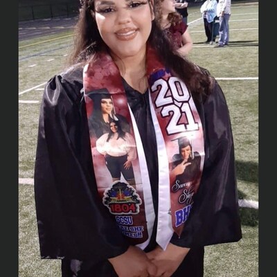 Bratz Inspired Kid Grad Stole, Custom All Over Graduation Stole ...