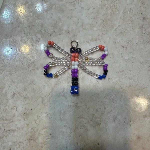 Pride Dragonfly Earrings for Therian/furry Cat Masks | Dragonfly ...