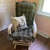 Rocker Cushion Set With Ruffle or Without Ruffle - Etsy