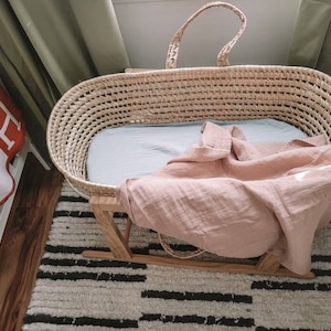 Organic Cotton Double Gauze Fitted Sheet Custom-made Fitted Sheet - Etsy