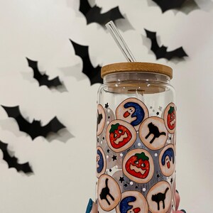 ACOTAR 40 Oz Glass Cup With Lid and Straw, Velaris City of Starlight ...