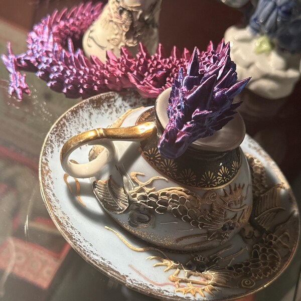 Articulated Spike Dragon Fidget Desk Figure - Etsy