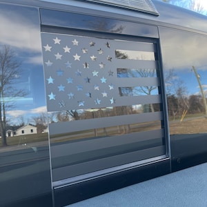 Fits 2009-2017 Chevrolet Traverse Rear Side Windows American Flag ...
