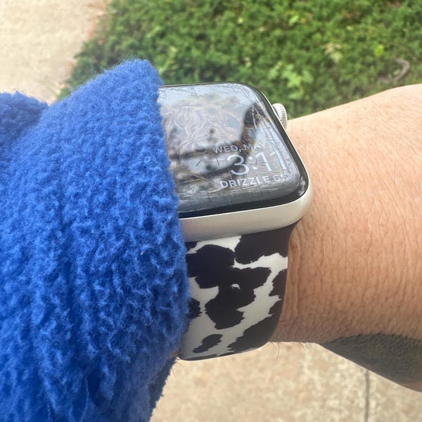 Apple Watch Sunflower Floral Flower Pattern Print Silicone Band Gift ...