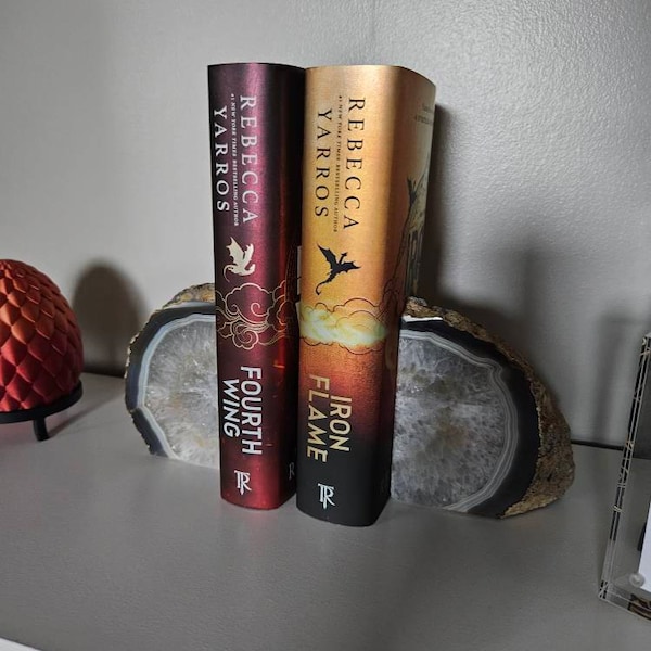 Natural Agate Geode Book Ends - 2 to 9 Lbs - Brazilian Agate Crystal ...