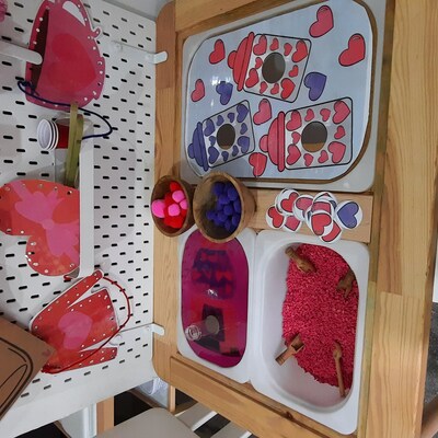 Snowflakes Play Dough Mats, Printable Play Doh Toddler Activities ...