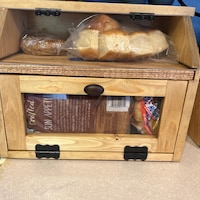 Wood Christmas Tree Shelf Stackable Nesting 3 Tier Display Three Tier ...