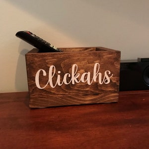 Remote Box Remote Control Box Remote Storage Home Organization - Etsy