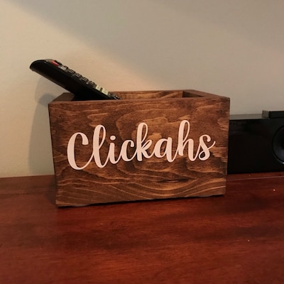 Remote Box Remote Control Box Remote Storage Home Organization - Etsy