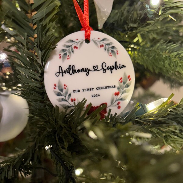 Family Ornament Personalized Christmas Ornament Family Gift 2024 ...