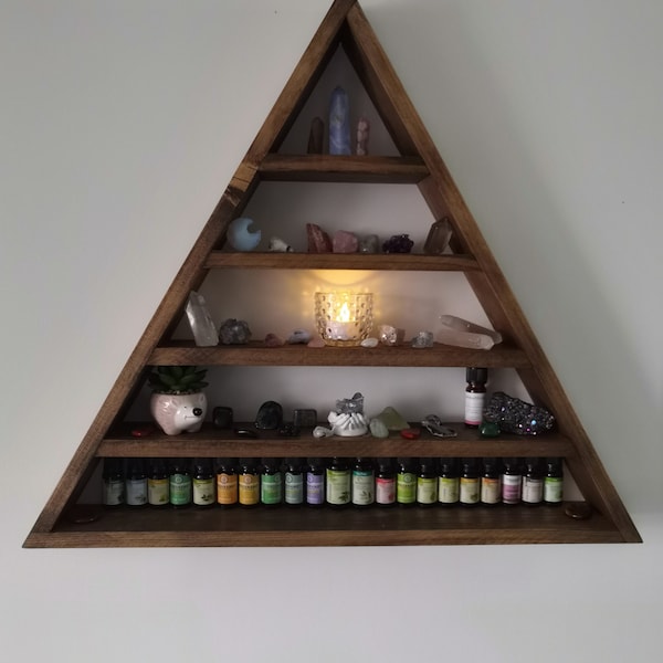 XXL Triangle Display, Wall Altar, Display Shelf, Altar, Large Triangle ...