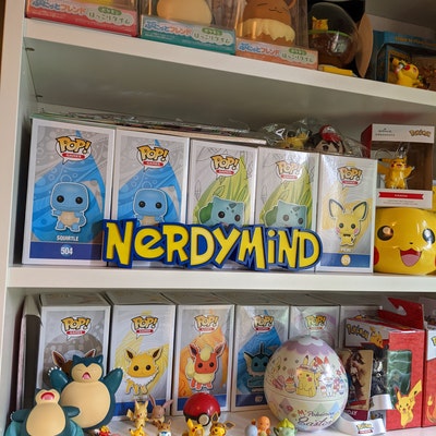 Custom Pokemon Style Name Plate, Personalised Desk Sign, Boy Gift, Gift ...