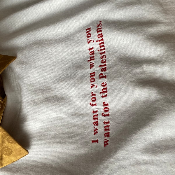 Custom 'ask Me About...' Embroidered T-shirt - Etsy UK