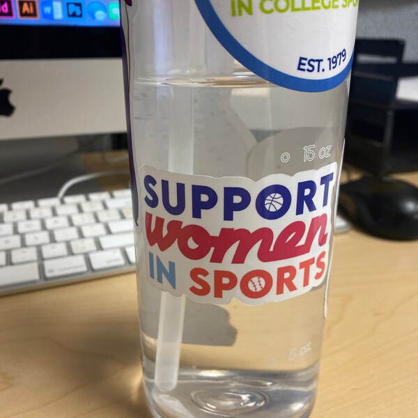 Support Women in Sports Sticker - Etsy