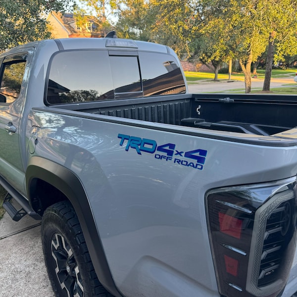 TRD off Road Decals for Toyota Tacoma: Elevate Your Truck's Adventure ...