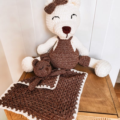 Snuggle Teddy CROCHET PATTERN - Etsy